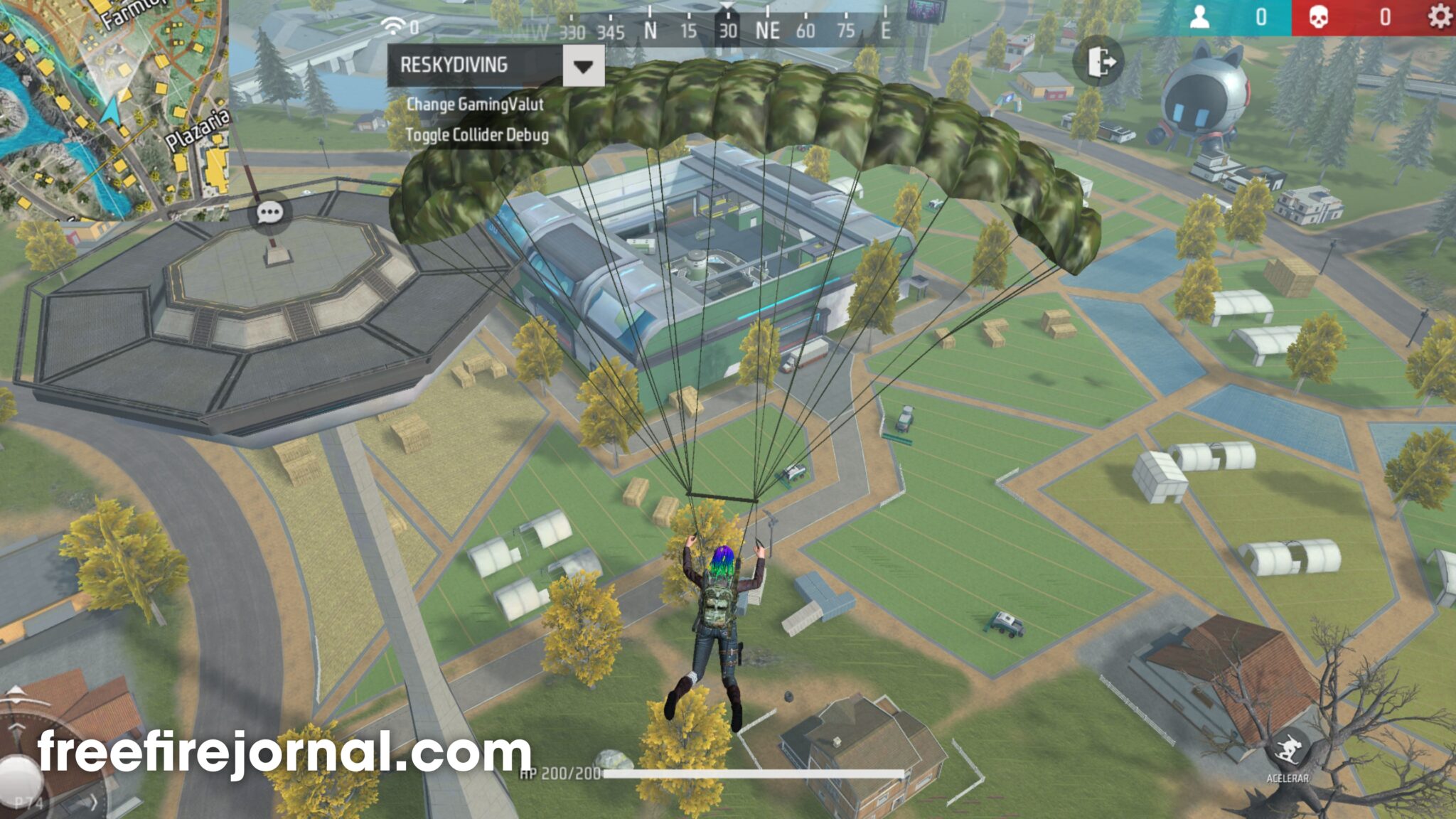 CONFIRA IMAGENS EXCLUSIVAS DO NOVO MAPA FUTURISTA DO FREE FIRE