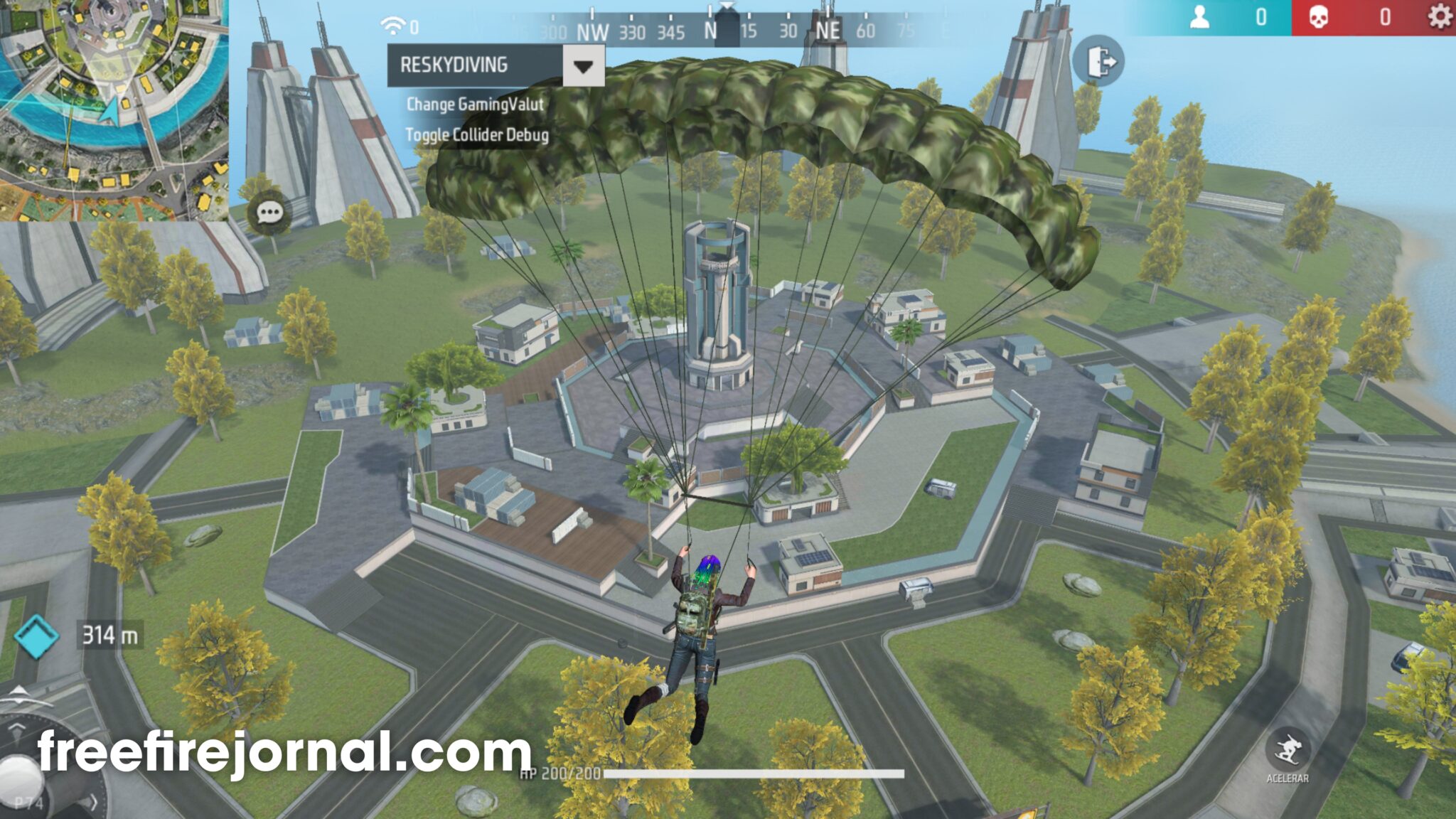 CONFIRA IMAGENS EXCLUSIVAS DO NOVO MAPA FUTURISTA DO FREE FIRE