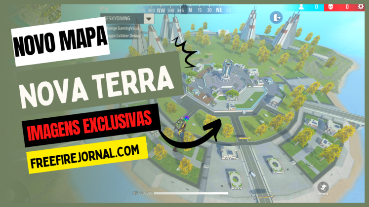 CONFIRA IMAGENS EXCLUSIVAS DO NOVO MAPA FUTURISTA DO FREE FIRE