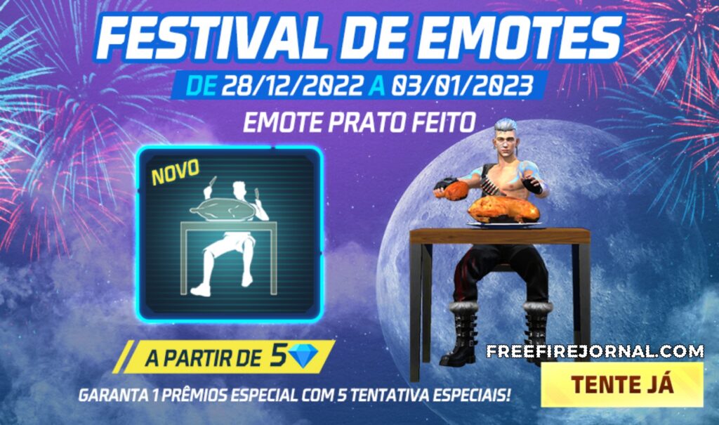 FESTIVAL DE EMOTES FREE FIRE - freefirejornal.com