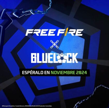 SKINS E ITENS DA PARCERIA DE FREE FIRE × BLUE LOCK DENTRO DO GAME