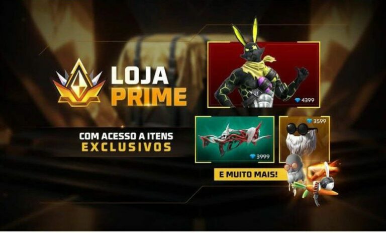 Free Fire Prime Store Unlock OLD MAN’S BEARD, Diamonds E More