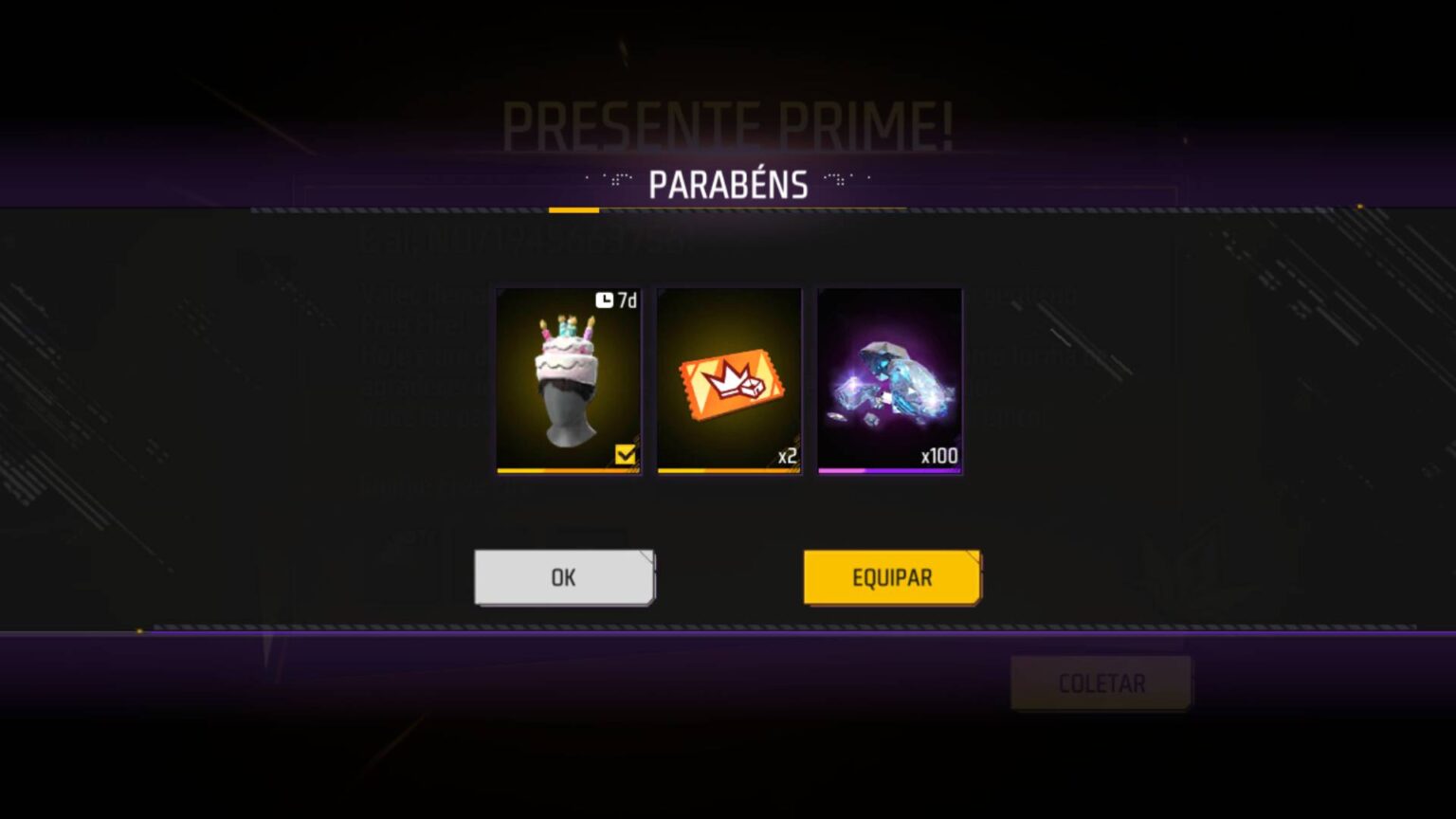 LOJA PRIME No Free Fire! Saiba Tudo!